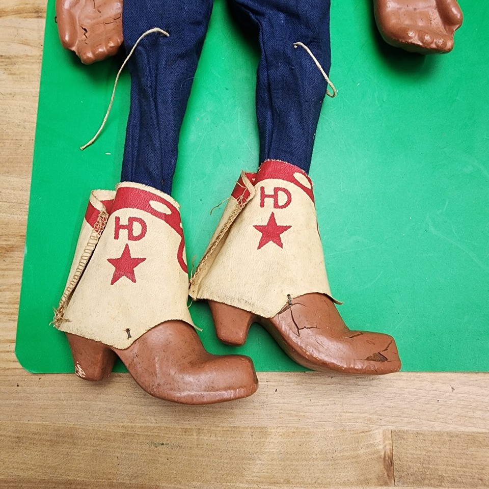 Vintage 1950's Peter Puppet Playthings? 16" Howdy Doody Marionette ...