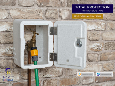 Tap Safe - outside garden tap lockable protective security lock box ...