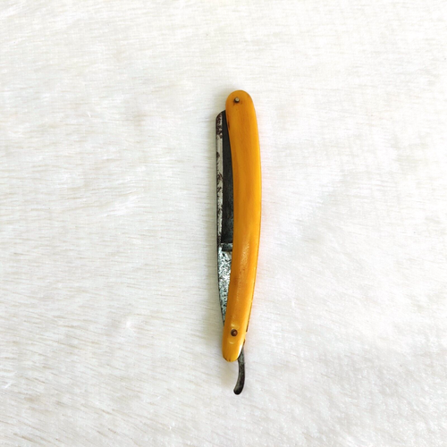 1920s Vintage Kropp Shaving Straight Razor Steel Blade Plastic Handle ...