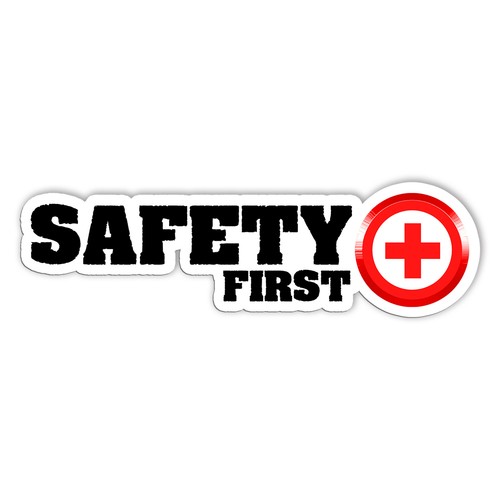 Safety First Stickers First Aid Labels Welder Protection Sticker Size ...