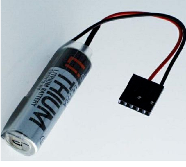 Toshiba Er6vc3n 3.6 Volts Lithium Battery With Wire Leads Connector for ...