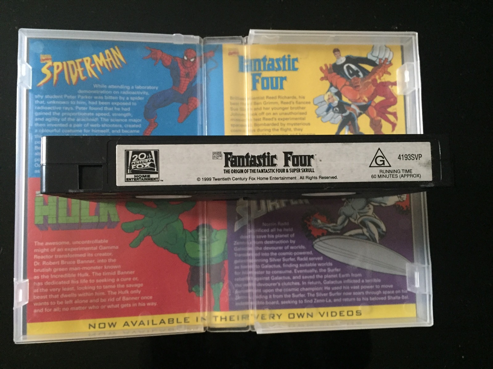 Marvel The Fantastic Four The Origins Of The FF VHS | eBay