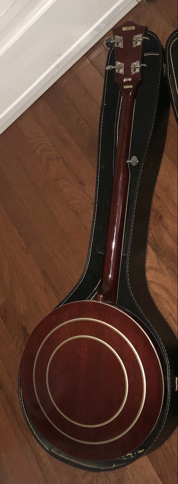 Vintage Hondo II Model HB75A 5-String Banjo with Case - Made in Korea ...