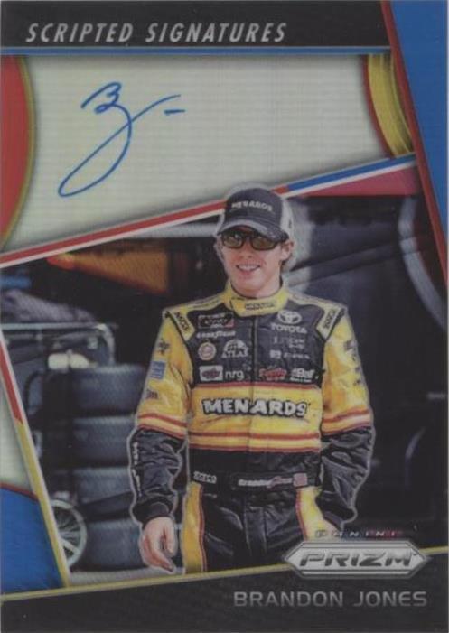 2018 Panini Prizm - Scripted Signatures Brandon Jones #SS-BJ Rainbow ...