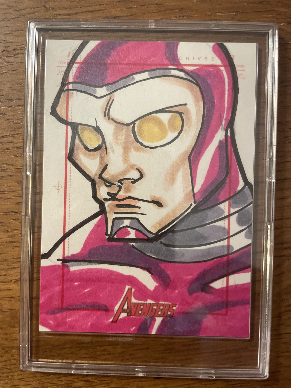 X-51: Machine Man/Aaron Stack - Marvel Avengers SketchaFEX Color Sketch ...