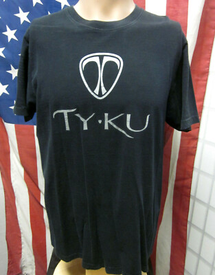 TY KU LIQUEUR characters T hisrt med womens Asian sake logo Tyku vodka ...