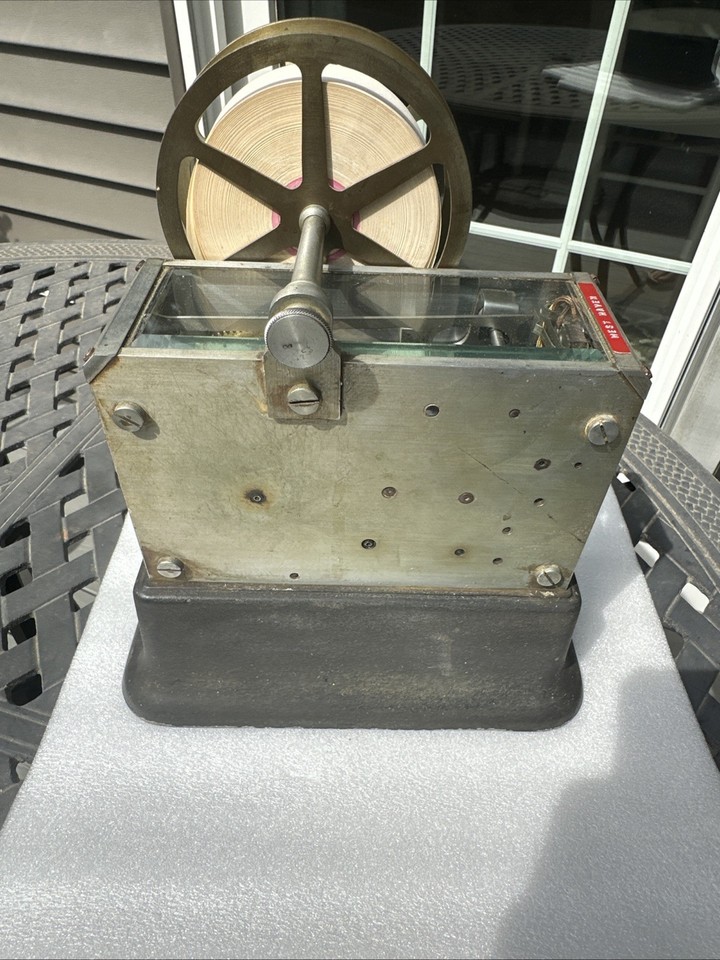Gamewell Brass Fire Alarm Telegraph Register Ticker Tape Working | eBay
