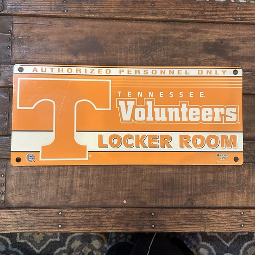 Tennessee Volunteers Locker Room Plastic Sign Wincraft USA 19x8.5 | eBay