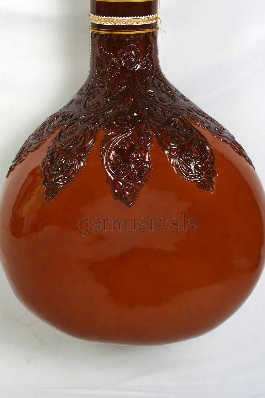 SURBAHAR BASS SITAR WITH FIBERGLASS CASE GSM025 | eBay