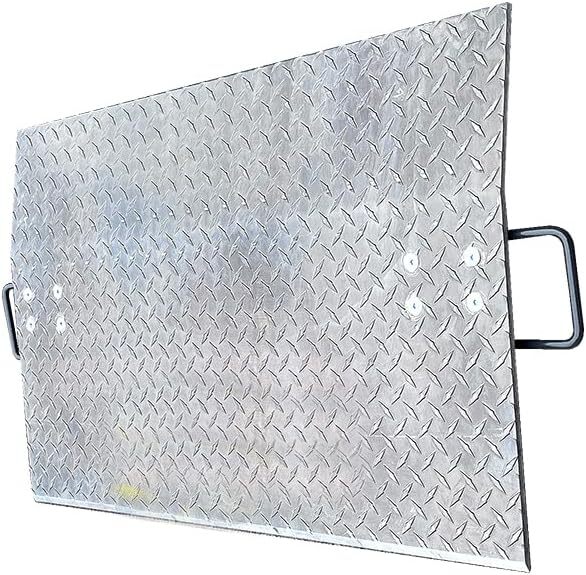 48" x 48" Aluminum Dock Plate 4,000 lb Cap Heavy Duty Truck Loading ...