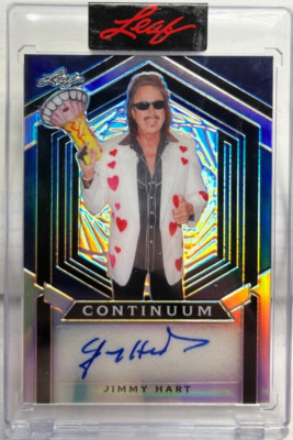 Jimmy Hart 2023 Leaf Continuum Autograph Auto #'d 21/52 - The Mouth of ...