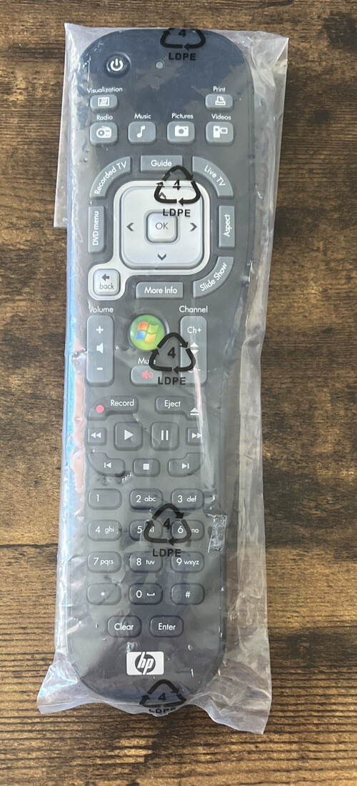 OEM HP Rc6 IR MCE Media Center Remote Control for Microsoft Windows XP ...