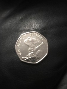 VERY RARE 50p COIN Mr Jeremy Fisher 'frog' 2017 Excellent Condition | eBay