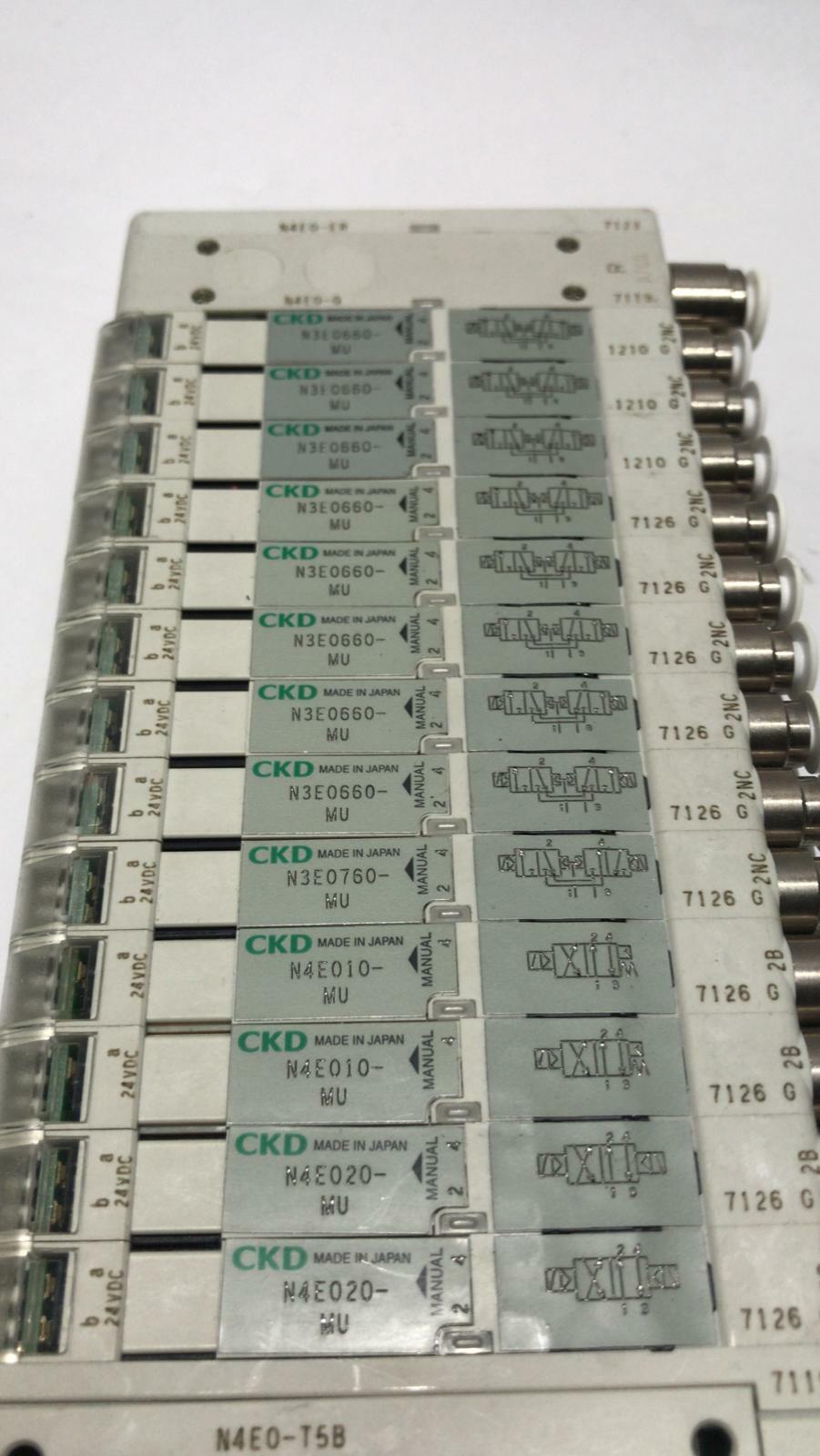 CKD MANIFOLD N4E0-T5B / N4E020-MU / N4E010-MU / N3E0660-MU / N4E0-Q ...