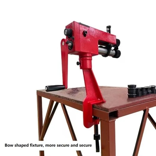 RM08 Manual Rolling Machine Bead Bending Edge Sheet Metal Rotary arc ...