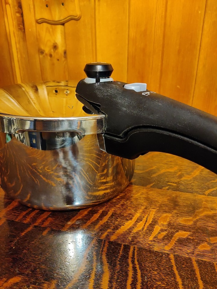 Manttra Stainless Steel 6Qt Pressure with directions and recipe book | eBay