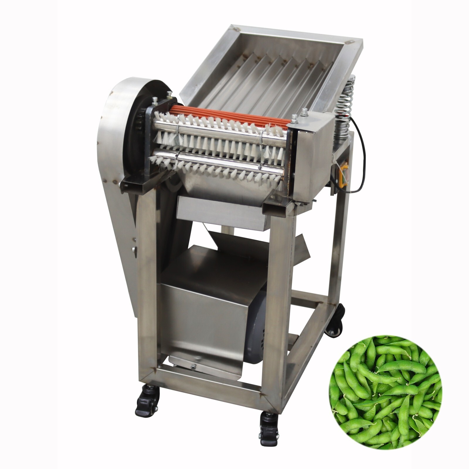 Electric Pea Sheller Machine 220V Pea Peeling Machine for Beans 250KG/H ...