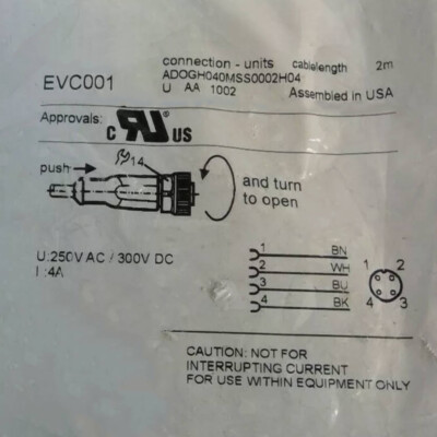 Connection Cable EVC001 For IFM | eBay