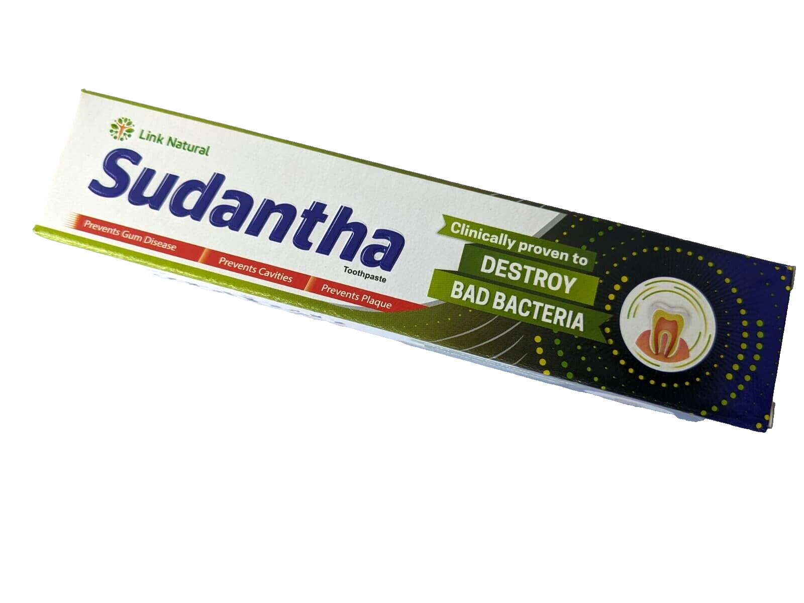 8 X 80g Link Sudantha Homeopathic Herbal Toothpaste for Total Oral ...