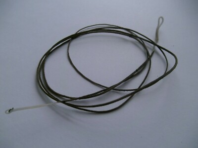 TAPERED BRAIDED LEADER 3' MEDIUM SINK INC. TIPPET RING | eBay UK