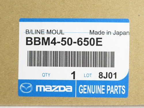 Genuine OEM Mazda BBM4-50-650E Driver Front Window Sweep Belt Molding 2010-13 3 | eBay