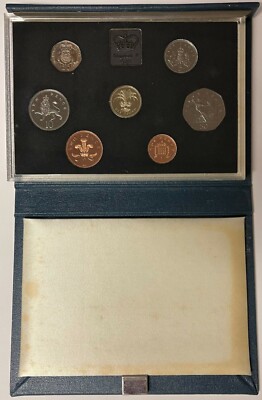 1985 United Kingdom Royal Mint Proof Set- 7 Beautiful Coins! Encased | eBay