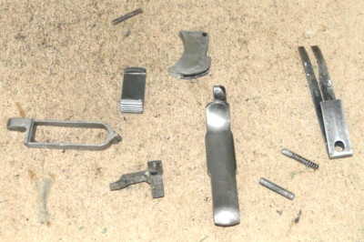 COLT 1908 .25 ACP TRIGGER, HAMMER, GRIP SAFETY, MAG CATCH, MAIN SPRING ...