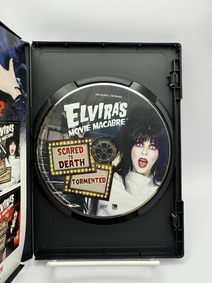 Elvira's Movie Macabre: Scared to Death / Tormented DVD 741952697992 | eBay