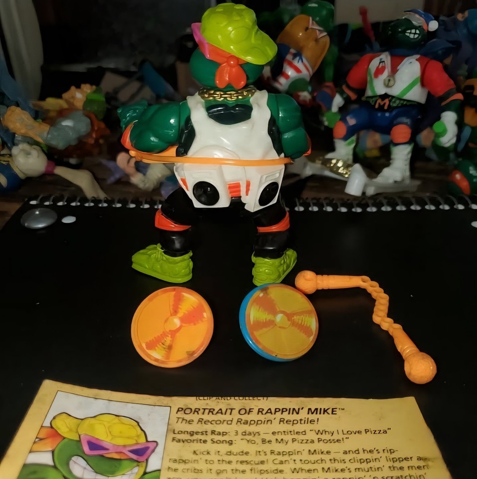 Rock N Roll Mutant TMNT Teenage Mutant Ninja Turtles Complete with File ...