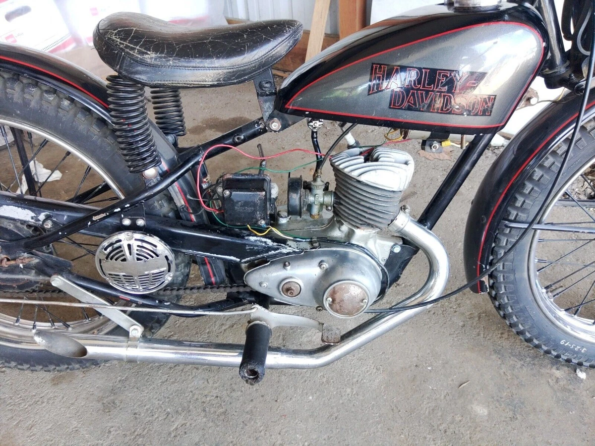 Vintage ’49 Harley S-125 Hummer: Born from War Reparations