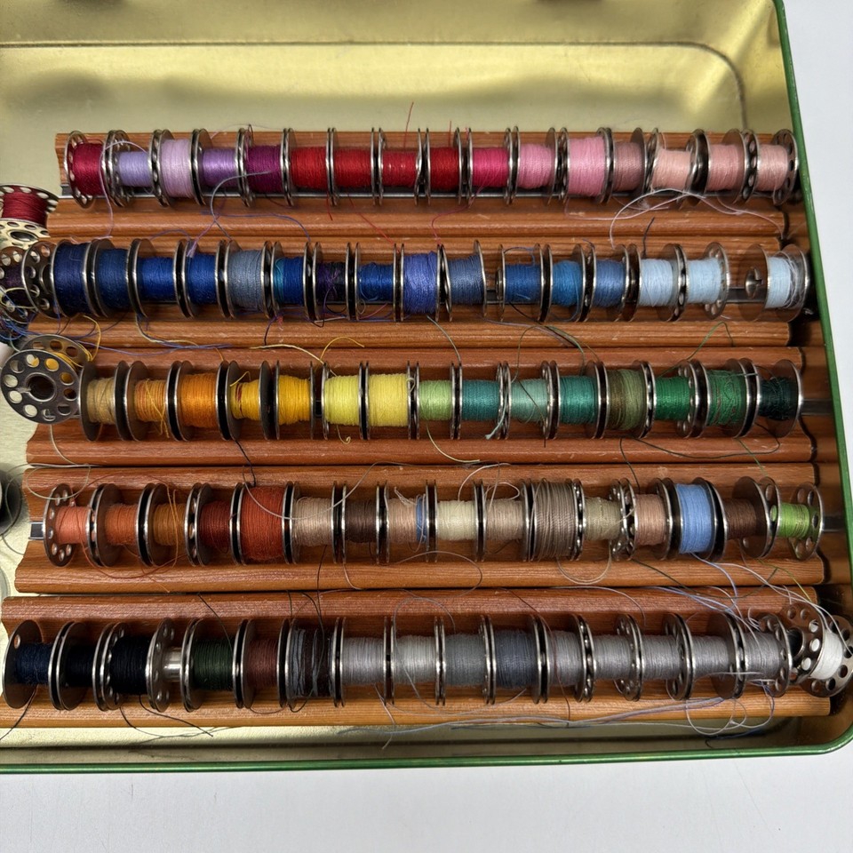 Grabobbin Magnetic Bobbin Holder And Bernina Bobbin Lot | eBay