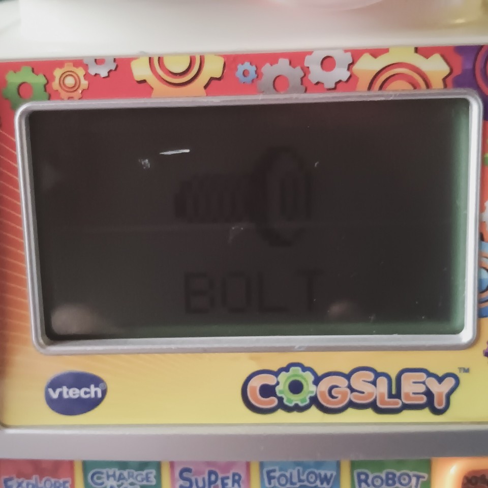 🦄Vtech / Talking "Cogsley" Robot Learning Moves 14"T Toy! *READ* | eBay