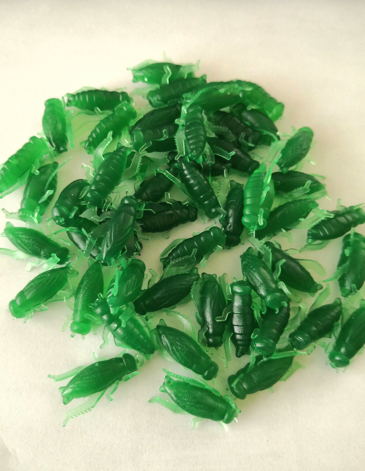 50 NEW Soft Plastic Crickets Bugs Baits Lures Fishing Tackle 1" | eBay