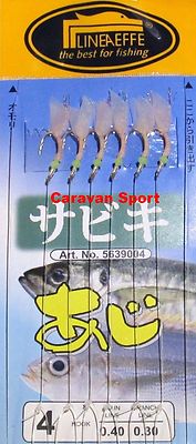 Sabiki Crevette Pink Skin Size 2 Lineaeffe 56390 Multicolore Tinsel | eBay