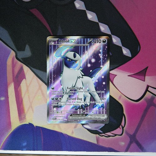 Absol ex 214/197 Obsidian Flames Full Art Ultra Rare Holo Pokémon TCG ...