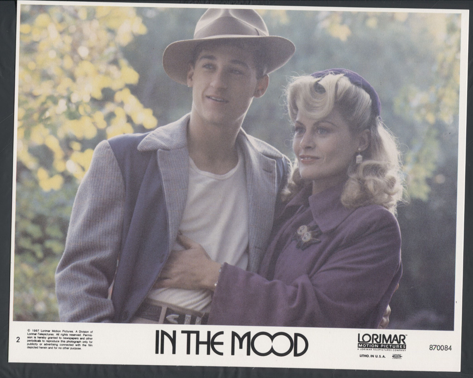 @Col PATRICK DEMPSEY BEVERLY D’ANGELO In The Mood ‘87 | eBay
