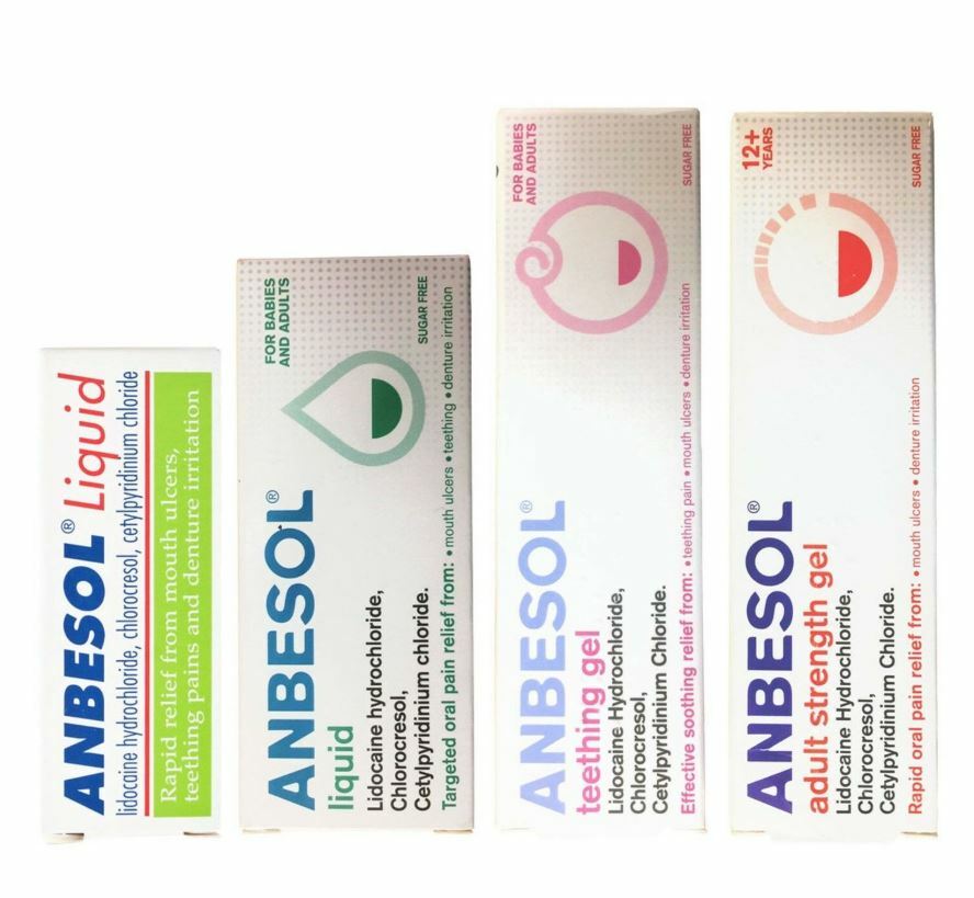Anbesol | Mouth Ulcer, Denture Sores and Teething | eBay