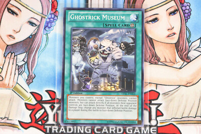 Yugioh Spell Card Ghostrick Museum LVAL-EN064 1st Edition Common | eBay