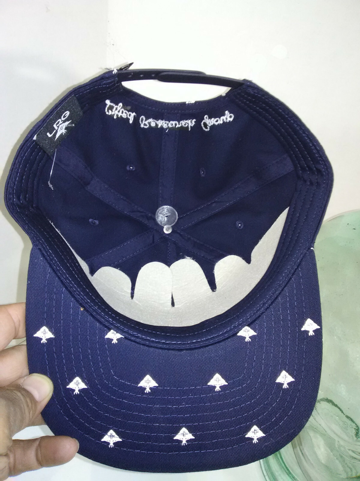 LRG LIFTED RESEARCH GROUP MONOGRAM PRINT BLOCK LOGO FIVE PANEL SNAPBACK ...