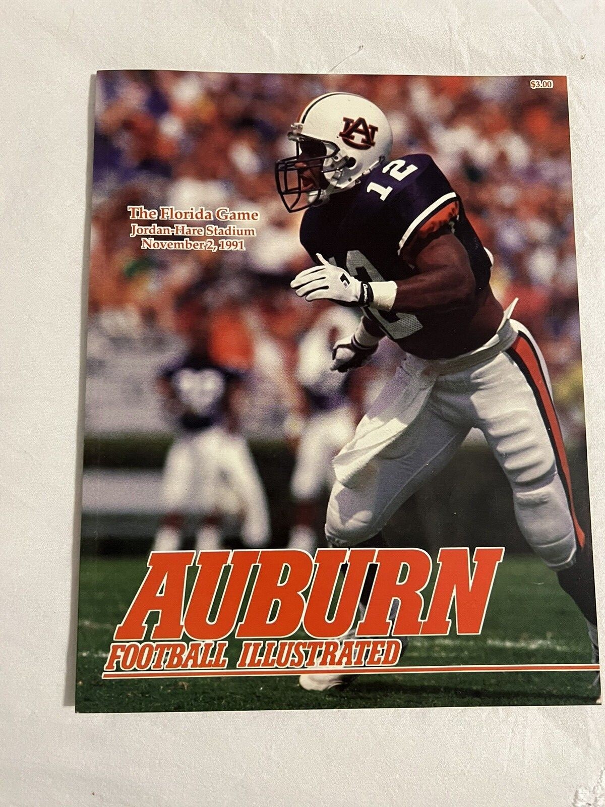 1988 Auburn vs. Florida Football Program | eBay