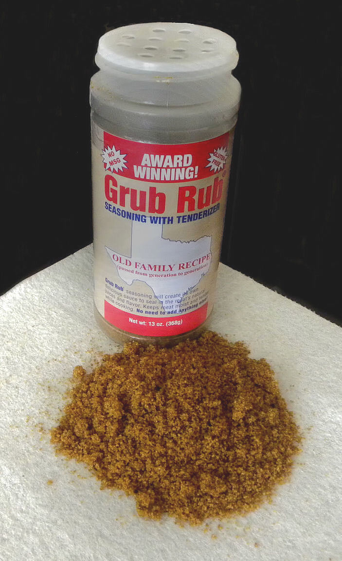 Gordon's Grub Rub 13oz Plus Williams Rib Tickler 12oz Texas Seasoning ...