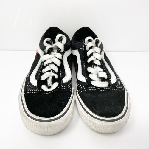 Vans Mens Off The Wall 721454 Black Casual Shoes Sneakers Size 5.5 | eBay