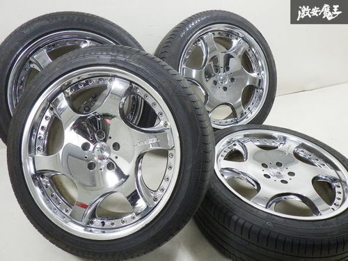WEDS KRANZE BAZREIA RIMS WHEELS SET4 20×8.5J＋38 5-114.3 JDM CHROME | eBay