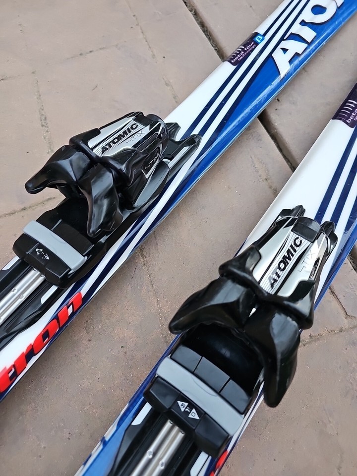 2008 Atomic Metron 3 Mid-Fat Downhill Skis w/ Atomic 4tix 310 bindings ...