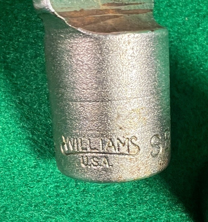 Two Williams 1/2" Drive Drag Link Sockets | eBay