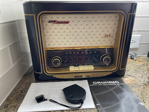 Grundig Classic 960 AM/FMShortwave Radio Anniversary Edition w/Grundig ...