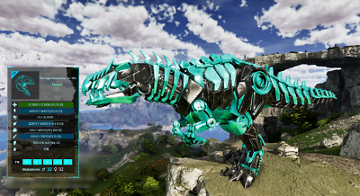 ARK Survival Ascended PvE * TOP STAT TRON * Tek Giga | Giganotosaurus ...