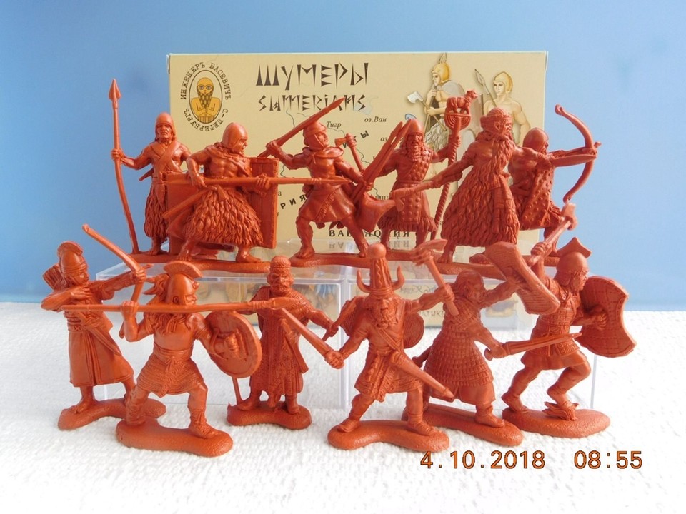 BASEVICH SET 24 SUMERIANS & HITTITES 1:32 toy soldiers | eBay