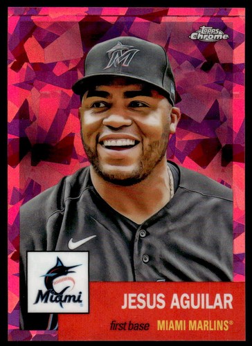2022 Topps Chrome Platinum Anniversary #484 Jesus Aguilar BASEBALL ...