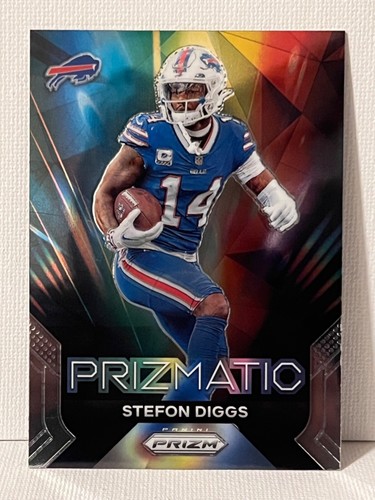 Stefan Diggs 2023 Prizm Prismatic Insert Buffalo bills | eBay